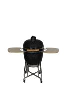 China Outdoor 22 Inch Kamado Grill Stainless steel Charcoal Black Color 57cm for sale
