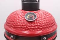 China Outdoor Charcoal 13 Inch Kamado Grill Red Color 32cm for sale