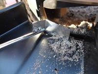 China 42.5x6cm Kamado Grills Accessories Stainless Steel Ash Tool for sale