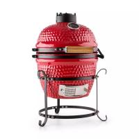 China 13 Inch 32cm Charcoal BBQ Ceramic Grill Outdoor Black for sale