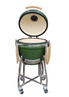 China 48cm 18 Inch Kamado Grill Kitchenware All In One Green Color for sale