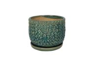 China Indoor Ceramic Pots For House Plants 6 Inch And 8 Inch for sale