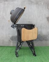 China 20 Inch Ceramic Barbecue Grill Outdoor Matte Black Color 51cm for sale