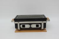 China Ceramic Charcoal BBQ Grill Hibachi Grill Rectangle in  Color for sale