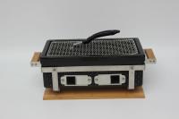 China Ceramic Charcoal BBQ Grill Hibachi Grill Rectangle in  Color for sale