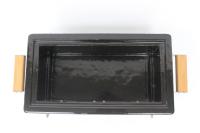China Ceramic Charcoal BBQ Grill Hibachi Grill Rectangle in  Color for sale