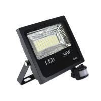 China Waterproof Driver Motion Sensor Led Flood Light PIR 110lm/W 30W for sale