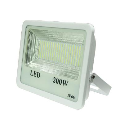 China IP66 200 Watt 6500K Outdoor High Power LED Flood Light High Lumen White Black for sale