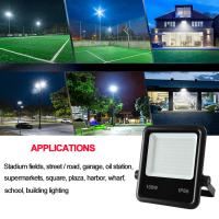 China IP65 Led Floodlight Outdoor Lighting Device 300w 200w 100w 50w 30w High Density Aluminum for sale