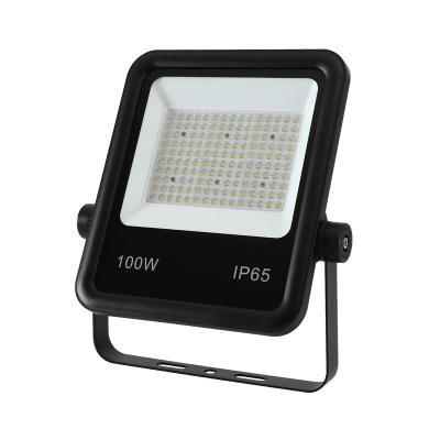 China High Brightness Outdoor LED Floodlights 100 Watts IP65 Waterproof for sale