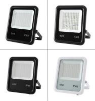 China 150lm/W LED SMD Flood Light Outdoor Lighting IP65 with Black White Frame for sale