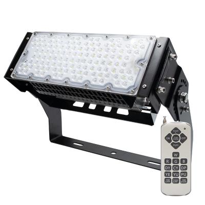 China Remote Control RGBW Outdoor Landscape Lighting Led Flood Light 150W for sale