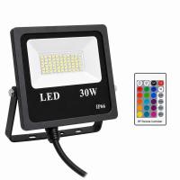 China Ip66 Outdoor Rgbw Floodlight Led Lights 30W For Theme Park Christmas for sale