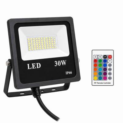 China Ip66 Outdoor Rgbw Floodlight Led Lights 30W For Theme Park Christmas for sale