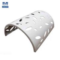 China Stadiums Aluminium Exterior Wall Cladding 1mm / 2mm Thickness Column Cover for sale