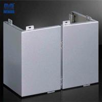 China Stadiums Aluminium Exterior Wall Cladding 1mm / 2mm Thickness Column Cover for sale