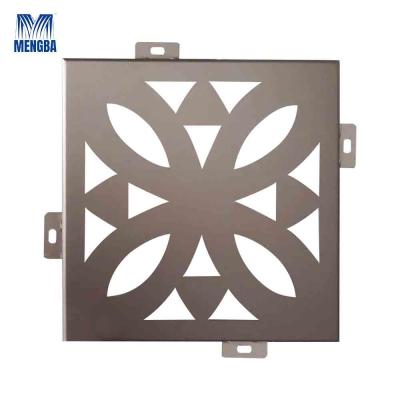 China Laser Cutting Aluminium Curtain Wall Panel Wall Cladding Decoration for sale
