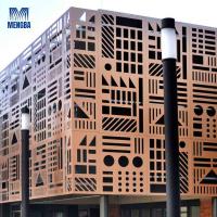 China Laser Cutting Aluminium Curtain Wall Panel Wall Cladding Decoration for sale