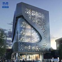 China Laser Cutting Aluminium Curtain Wall Panel Wall Cladding Decoration for sale