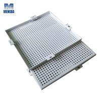 China Customized Aluminium Curtain Wall Punched Plate Cladding Facade for sale