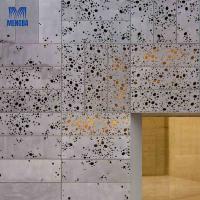 China Customized Aluminium Curtain Wall Punched Plate Cladding Facade for sale
