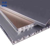 China Lightweight Aluminium Curtain Wall Honeycomb Panel High Strength for sale