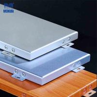 China Custom Aluminium Curtain Wall Flat Aluminum Sheet For Train Station for sale