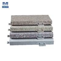 China Stadiums Aluminium Curtain Wall Waterproof Natural Stone Wall Panels for sale