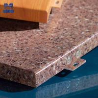 China Stadiums Aluminium Curtain Wall Waterproof Natural Stone Wall Panels for sale