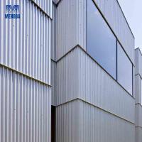 China Anodizing Aluminium Curtain Wall Versatile Corrugated Aluminum Sheet for sale
