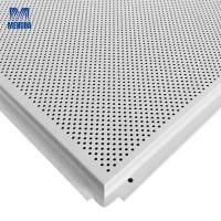 China Acoustic Aluminum Perforated Ceiling Sheets Moistureproof And Fireproof for sale