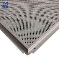China Acoustic Aluminum Perforated Ceiling Sheets Moistureproof And Fireproof for sale