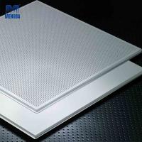 China Acoustic Aluminum Perforated Ceiling Sheets Moistureproof And Fireproof for sale