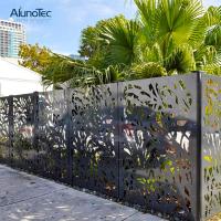 China Decorative Aluminum Privacy Fence for sale