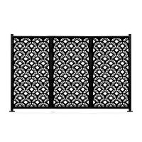 China Decorative Aluminum Privacy Fence for sale