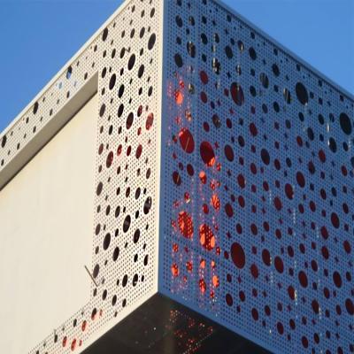 China Metal Aluminium Curtain Wall Laser Cut Wood Stone Cladding Veneer for sale