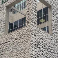 China Metal Aluminium Curtain Wall Laser Cut Wood Stone Cladding Veneer for sale