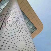 China Metal Aluminium Curtain Wall Laser Cut Wood Stone Cladding Veneer for sale