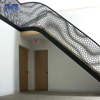 China Powder Coated Aluminum Stair Railings For Steps Handrail Exterior for sale