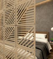 China Movable Room Divider Screen Privacy Aluminum material fireproof for sale
