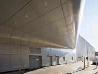 China Dibond Solid Aluminium Curtain Wall Grid Corrugated Decoration for sale