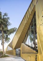 China Decorative Exterior Aluminium Curtain Wall Systems Facade Perforated for sale