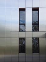 China Decorative Exterior Aluminium Curtain Wall Systems Facade Perforated for sale