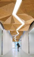 China Office Metal Aluminium Suspended Ceiling Panels Hygienic 3d Droptiles for sale
