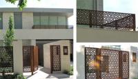 China Commercial Aluminium Profile Gate Aesthetic Aluminum Driveway Gate Lightweight for sale