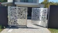 China Vertical Swing Aluminium Profile Gates Exterior Anti Corrosion for sale