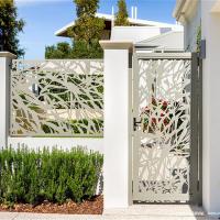 China Residential Aluminum Outdoor Gates Anodizing Non Toxic Aluminium Electric Gates for sale