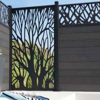China Customized Aluminium Fences And Gates Swing Rustproof Features for sale