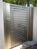 China OEM / ODM Aluminium Profile Gate Fence Powder Coated Design Consistency for sale