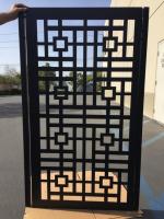 China Large Outdoor Aluminium Profile Gate Powder Coated Waterproof for sale